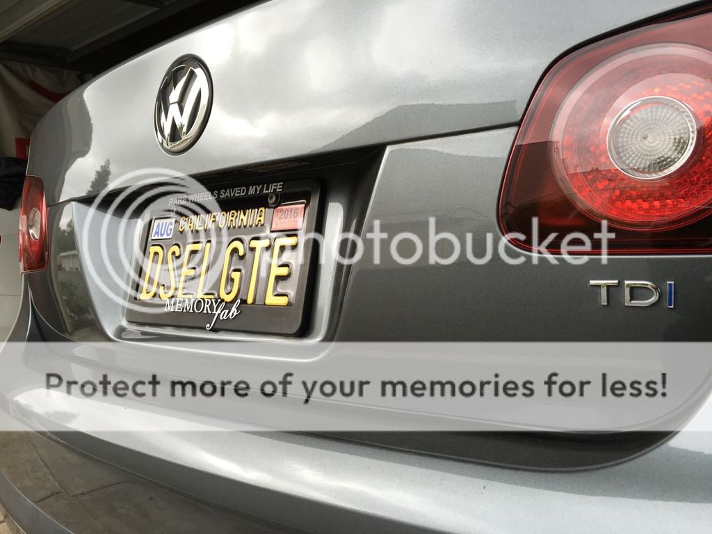 Special/ Reserved License Plates | TDIClub Forums